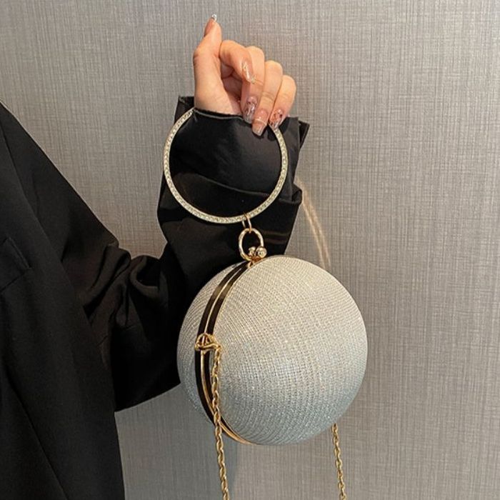 Fashionable and Personalized Portable Small Round Bag with Spherical ...