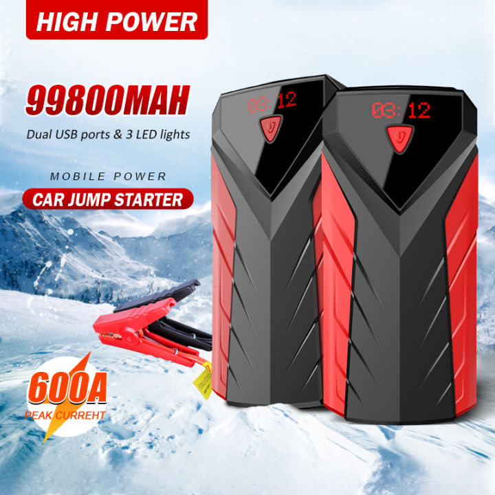 99800mah Car Battery Charger Car Jumper Power Bank Starter Car Jump ...
