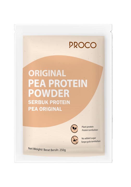 Proco Pea Protein Powder, Original | Zero sweetener | Lazada
