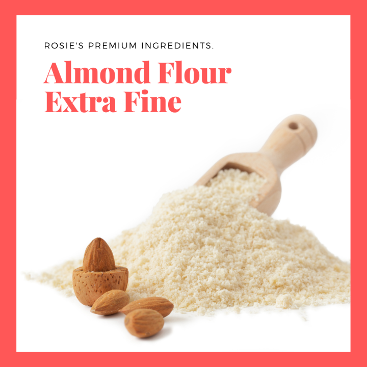 500G/1KG ALMOND FLOUR Extra fine | 杏仁粉 | Halal Keto Ingredient | Lazada