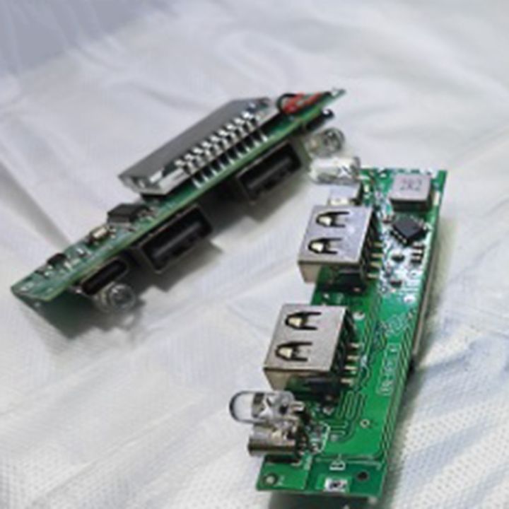 Lithium Battery Charger Board LED Dual USB 5V 2.4A Circuit Board Micro ...