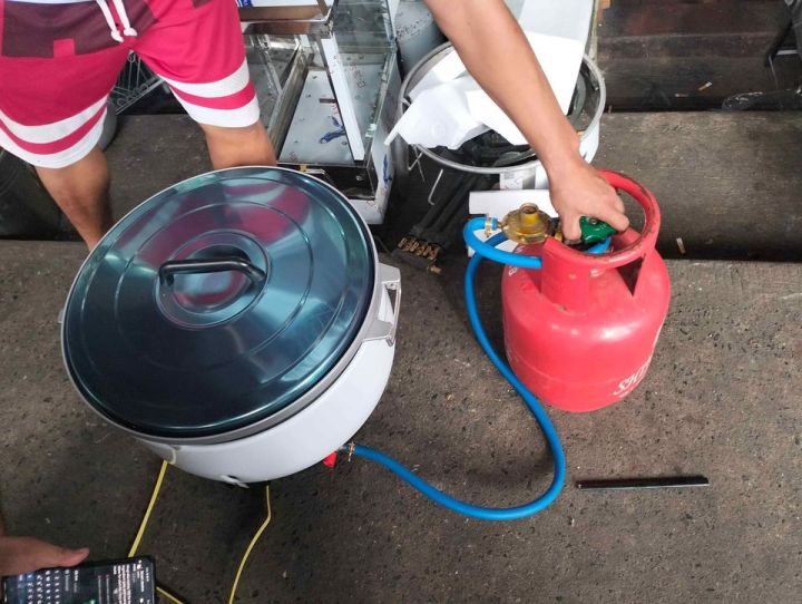 50 or 100 cups commercial rice cooker gas or electric | Lazada PH