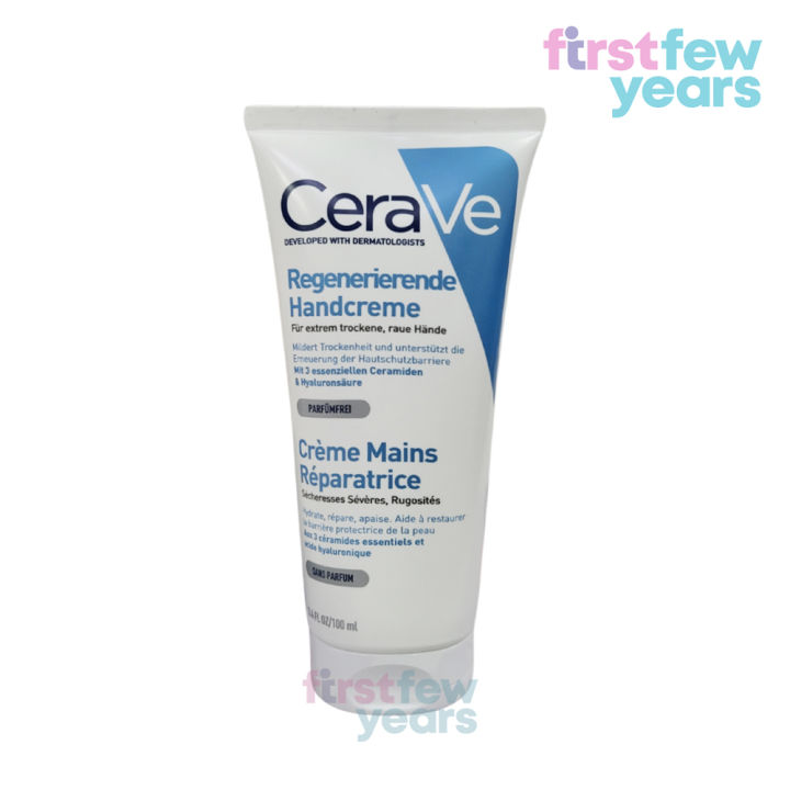 CeraVe Reparative Hand Cream 100ml - Moisturizing and Repair Skin ...