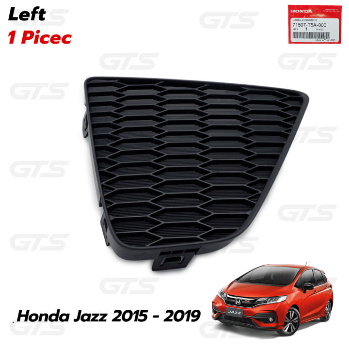 พลาสติกกันชนท้าย ของแท้ สีดำด้าน สำหรับ Honda Jazz Fit GK Hatchback ปี ...