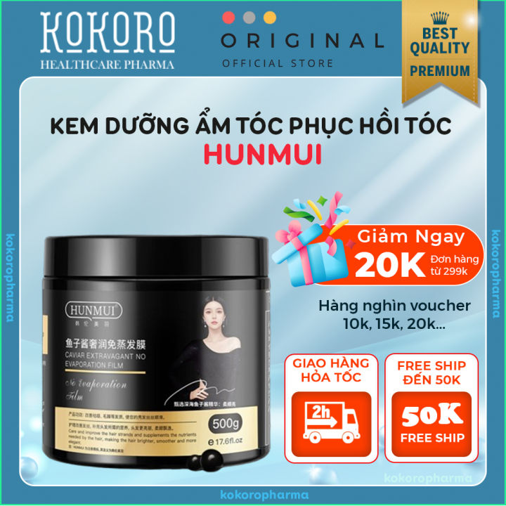 Kem Ủ Dưỡng Tóc Phục Hồi HUNMUI 500g – Kem HUNMUI Chăm Sóc Tóc Toàn ...