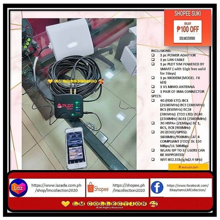 PLDT HOME WIFI PREPAID - OPENLINE/ UNLOCKED | Lazada PH