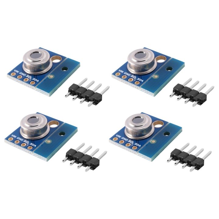 4X MLX90614ESF New MLX90614 Contactless Temperature Sensor Module ...