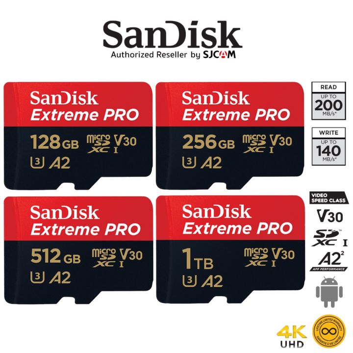 Sandisk Ultra Plus 128 GB MicroSD Card SanDisk Micro SD Card - Choose ...