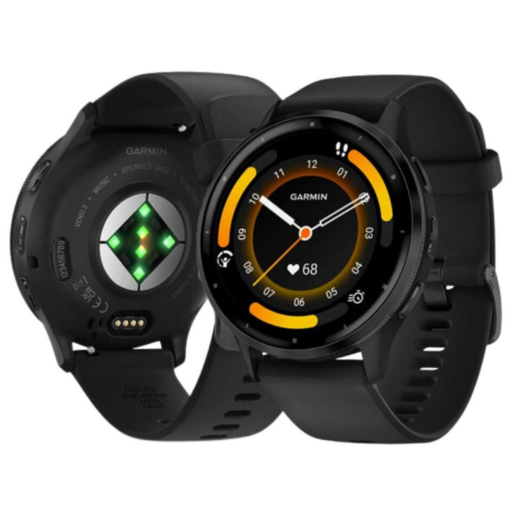 Garmin Venu 3 Personal On-wrist Coach Smartwatch | OLED Touchscreen ...