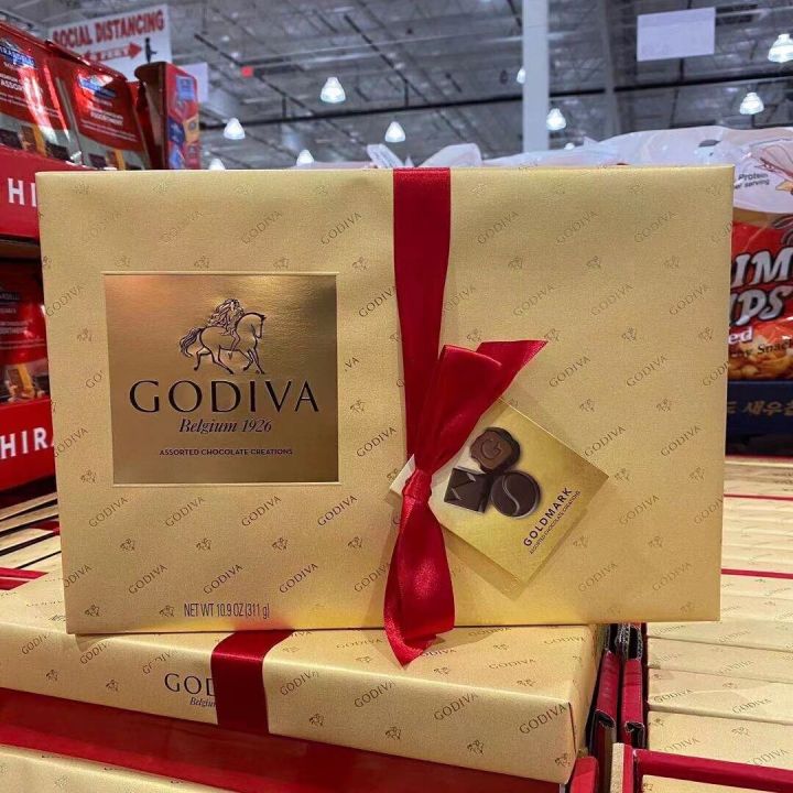 In Stock Us Godiva/Godivan Flavor Sandwich Milk Chocolate Golden Gift ...