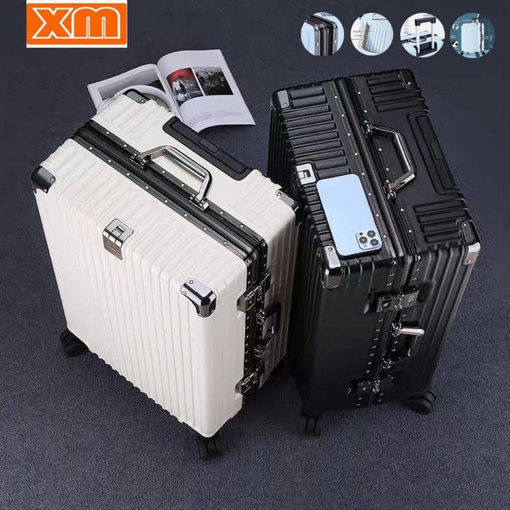 302 Koper 24 inch Kabin Bagasi Mewah Ukuran 20/26 Inch Series Terbaru ...