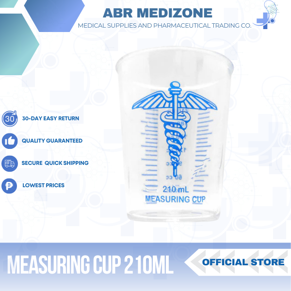 Measuring Cup 210ml (medicine cup)Plastic | Lazada PH