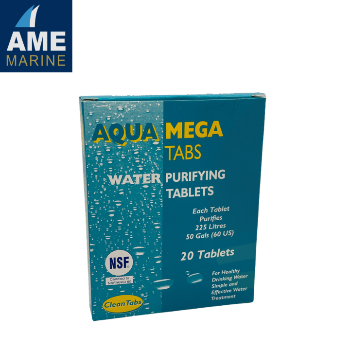 Clean Tabs Aqua Clean Mega Tabs เม็ดฟู่ละลายเร็วสำหรับบำบัดน้ำที่เก็บไว้ Aqua Clean Tabs ฆ่า ...