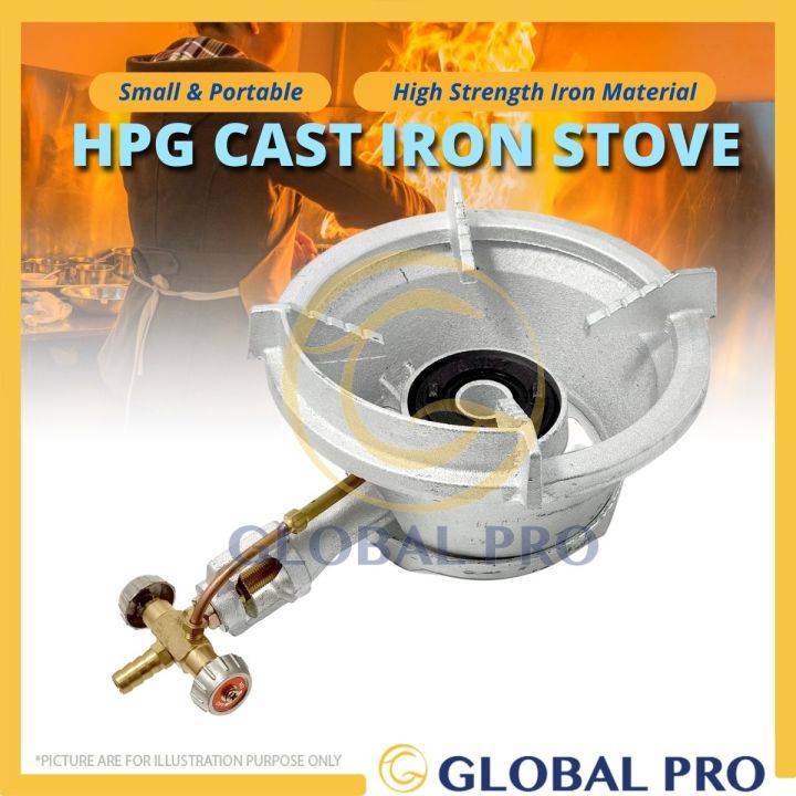High Pressure 2B Commercial Cast Iron Burner Big Flame Stove Commercial ...