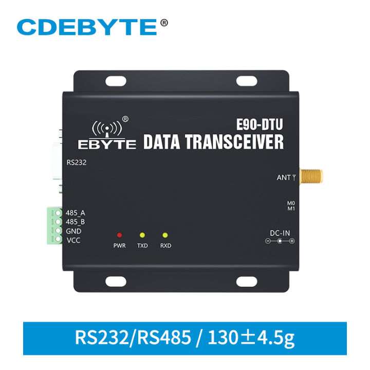 433mhz Modbus Wireless Data Transceiver Modem 17dbm 1km Rs232 Rs485