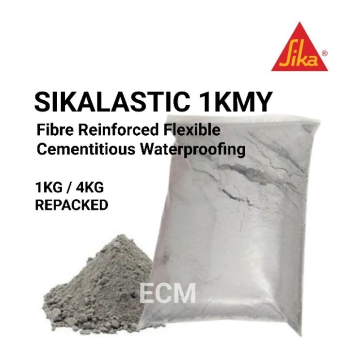 SIKALASTIC 1KMY (4KG /1KG REPACKED) SIMEN FIBER WATERPROOF FLEXIBLE ...