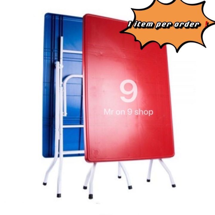 （Direct factory）Meja Pasar Malam 2x3/ Foldable Plastic Dining Table 2 ...