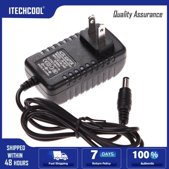 🔥【HOT】🔥AC 100-240V Converter Adapter DC 5.5 x 2.5MM 9V 1A 1000mA ...