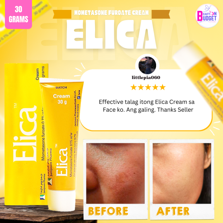 Elica Mometasone Furoate Cream 30 g | Lazada PH