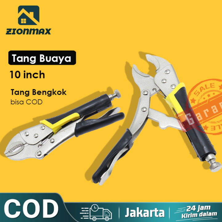 Tang Buaya/Tang Buaya Jepit/ Locking plier curve /Vise Grip original ...