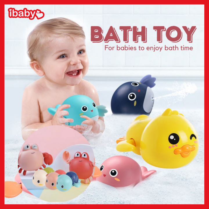 iBaby Bath Toy Swimming Toys Cute Whale Bathroom Toy | Lazada PH