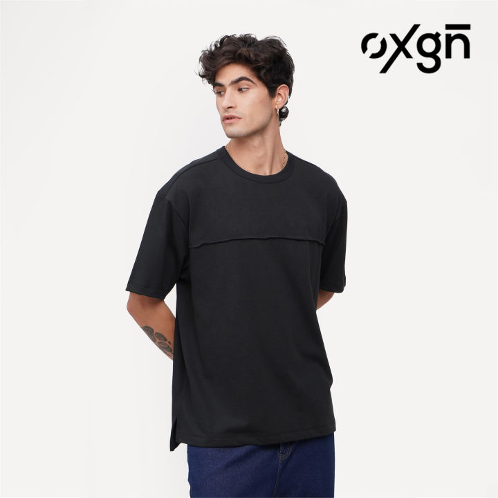 OXGN Generations Oversized T-Shirt For Men (Black/Stone) | Lazada PH