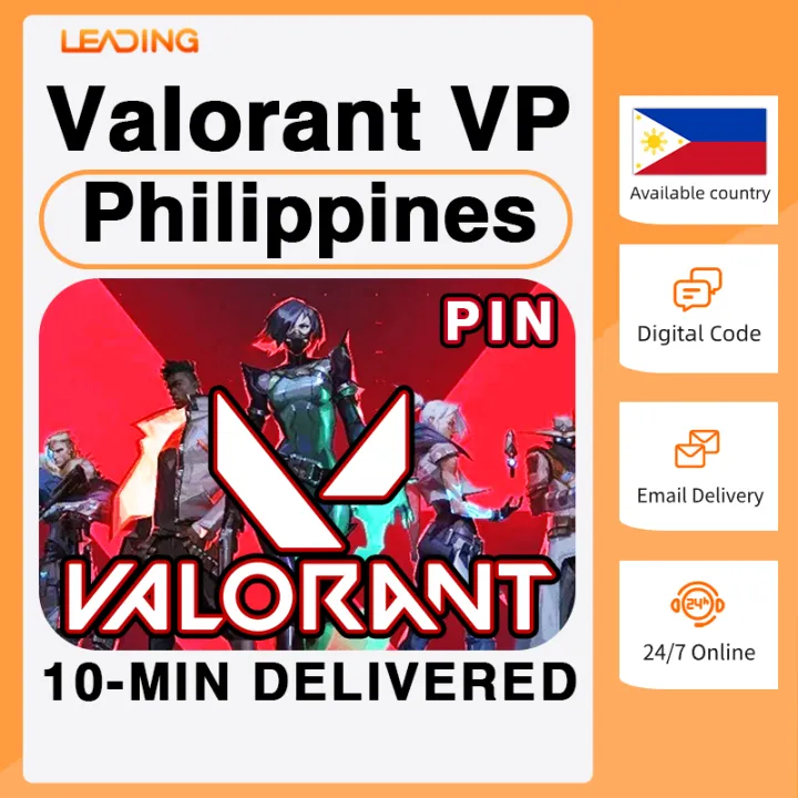 Valorant Points PH Valorant Gift Card Philippines Riot Cash PH 355VP ...