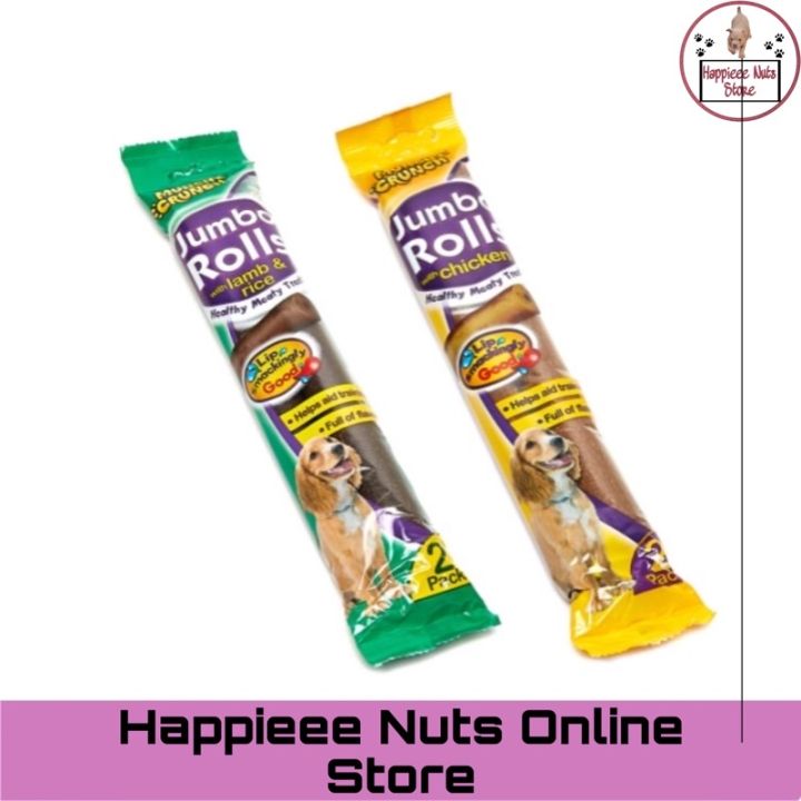 Munch Crunch Jumbo Rolls Healthy Meaty Treats for Dogs | Lazada PH