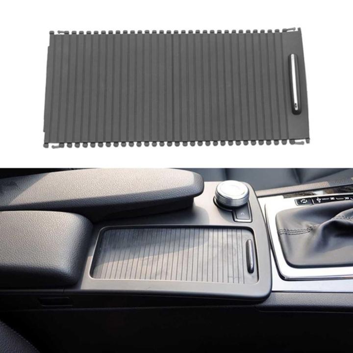 Water Cup Holder Curtain Plastic Center Console Slide Cover Auto ...