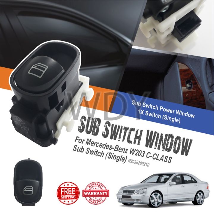 Mercedes Benz W203 C- Class Single Sub Switch Window | Lazada