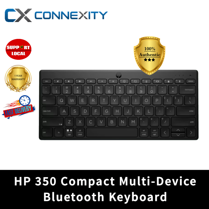 HP 350 Compact Multi-Device Bluetooth Keyboard | Bluetooth Keyboard HP ...