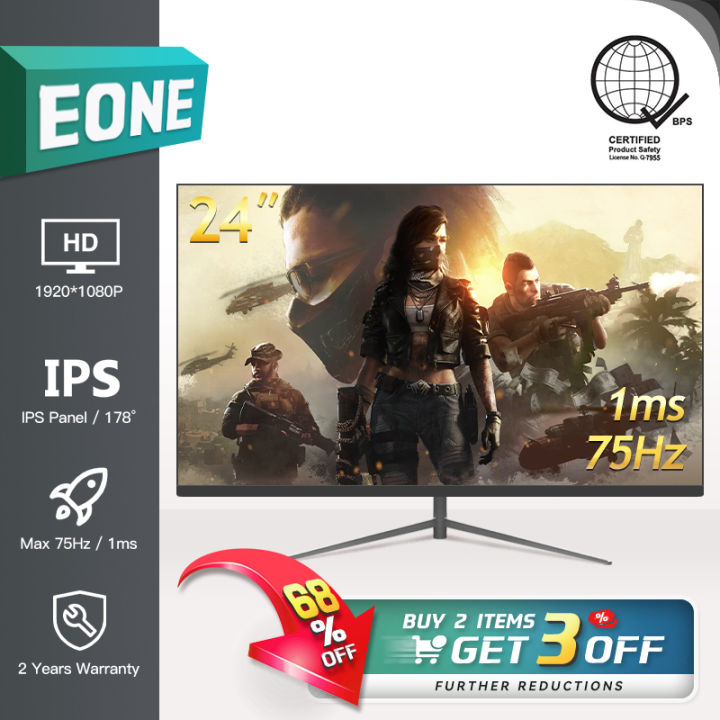 EONE Monitor 22 Inch PC Monitor Computer HD LED Monitor Laptop Office ...