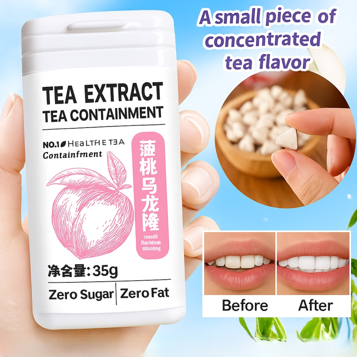 Fresh Breath Tea Tablets Tea Extracts Lozenges Eliminate Bad Breath ...