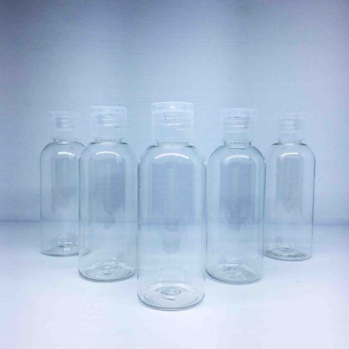 Botol Fliptop 60ml Bening Plastik / Botol Hand Sanitizer Lotion Hotel ...