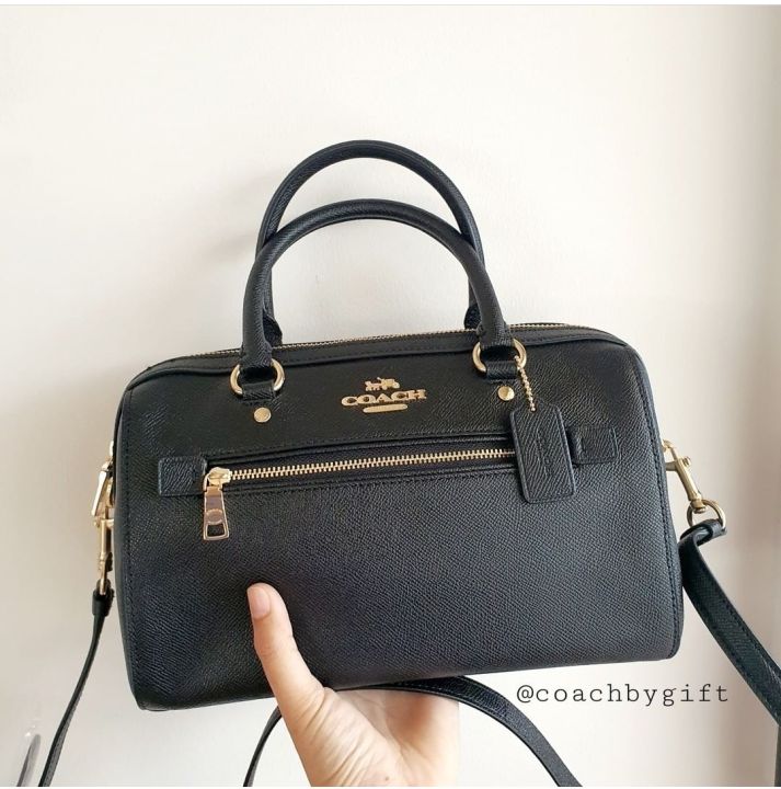 Original Coach F79946 Rowan In Crossgrain Leather Women's Satchel Bag ...