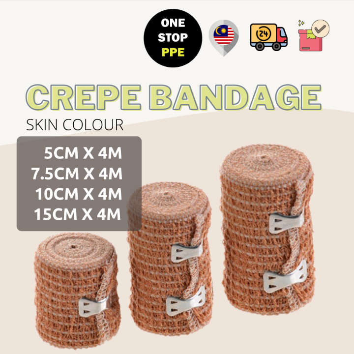 [OneStopPPE] Cotton Crepe Bandage Skin Color Multiple Sizes ...