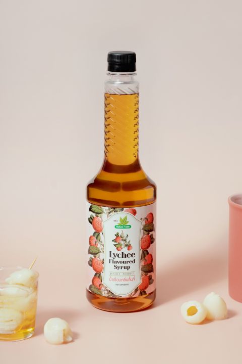 Nature Taste Lychee Syrup น้ำเชื่อมไซรัป กลิ่นลิ้นจี่ ตราเนเจอร์เทส ...