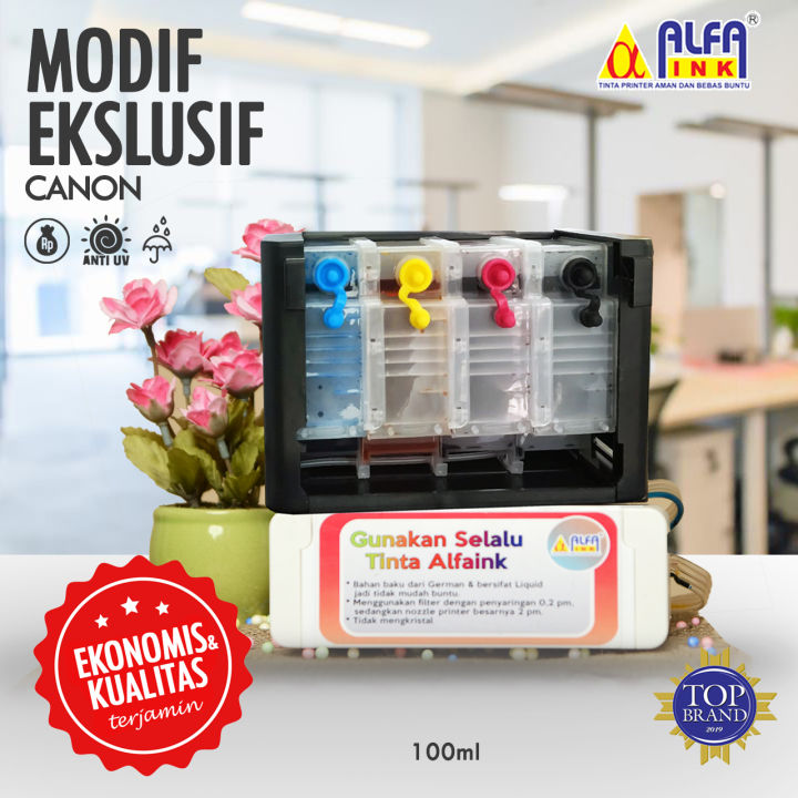 (ALFAINK) TABUNG MODIF TINTA PRINTER - CANON EXCLUSIVE | Lazada Indonesia