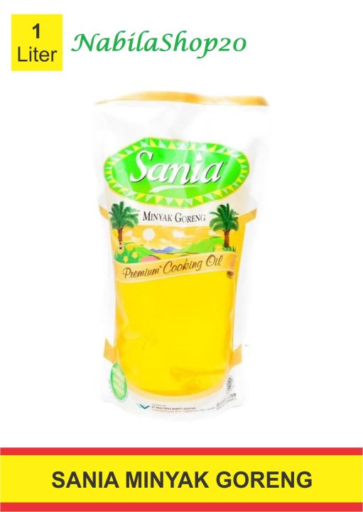 Sania Minyak Goreng 1 Liter Refill | Lazada Indonesia