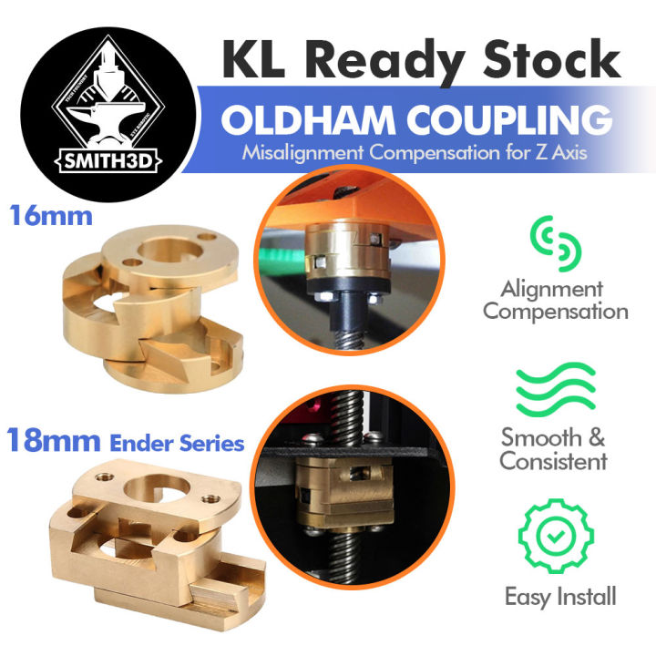 Oldham Coupling for 3D Printer Ender 5 Plus Ender 3 T8 Z-Axis Lead ...