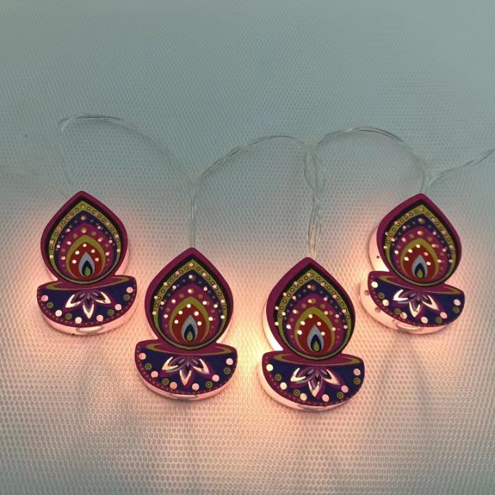 Deepavali LED Decorative String Lights,Indian Festival of Lights, Eid al-Adha lanterns,Diwali ...