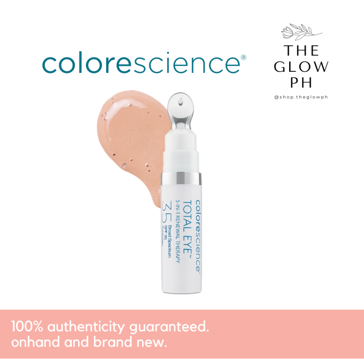 [AUTHENTIC] Colorescience Total Eye 3-in-1 Renewal Therapy SPF 35 10g ...