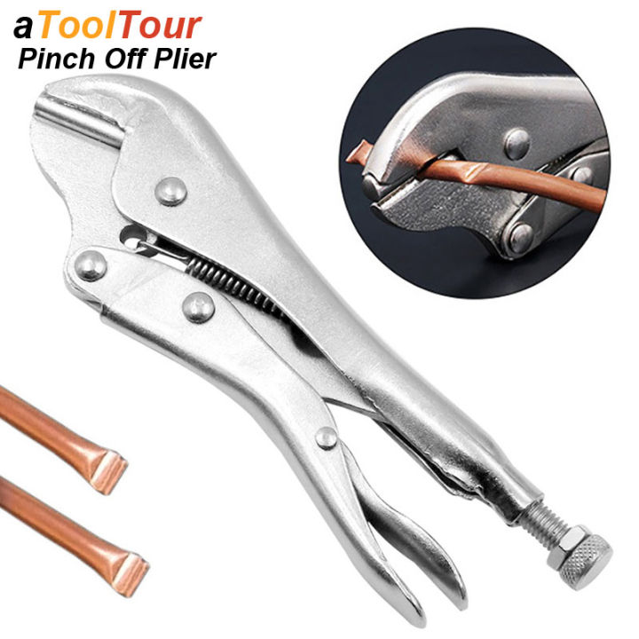 Tang Jepit Buaya Bengkok 5" 7" 10" Locking Plier Curve Vise Grip Heavy ...