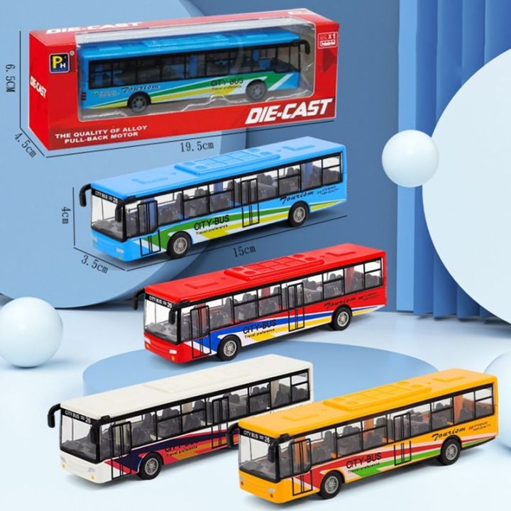 Pull Back Bus Toy - Random Color Model for Kids Play | Lazada