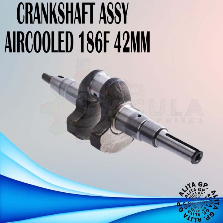 Crankshaft Assy 42mm 186F 10hp 186fa 12hp Air Cooled Diesel Engine ...