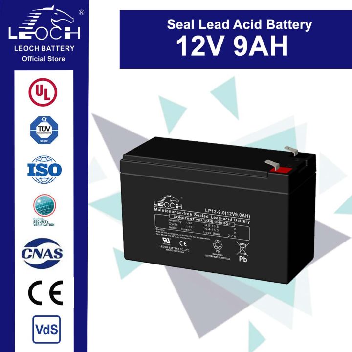 12V 9AH Leoch Sealed Lead Acid Battery LP12-9.0SL for general purpose ...