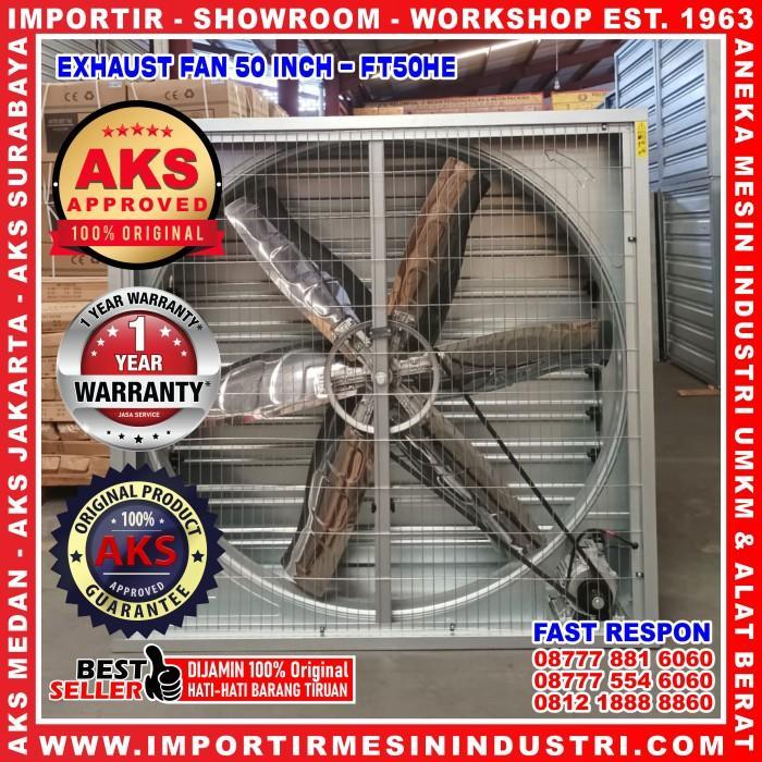 EXHAUST FAN BLOWER KIPAS 50 INCH EKSOS 3 PHASE PETERNAKAN AKS - FT50HE ...