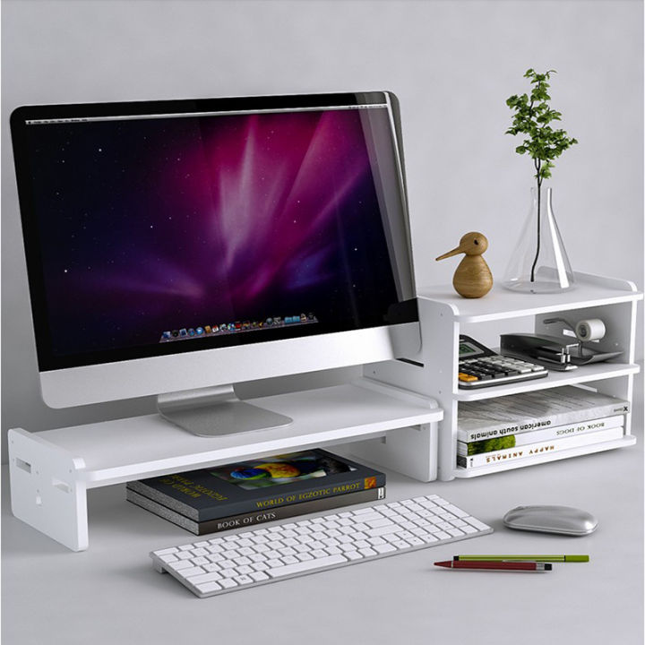 Multi purpose storage rack / dekstop table / laptop table / bookcase ...