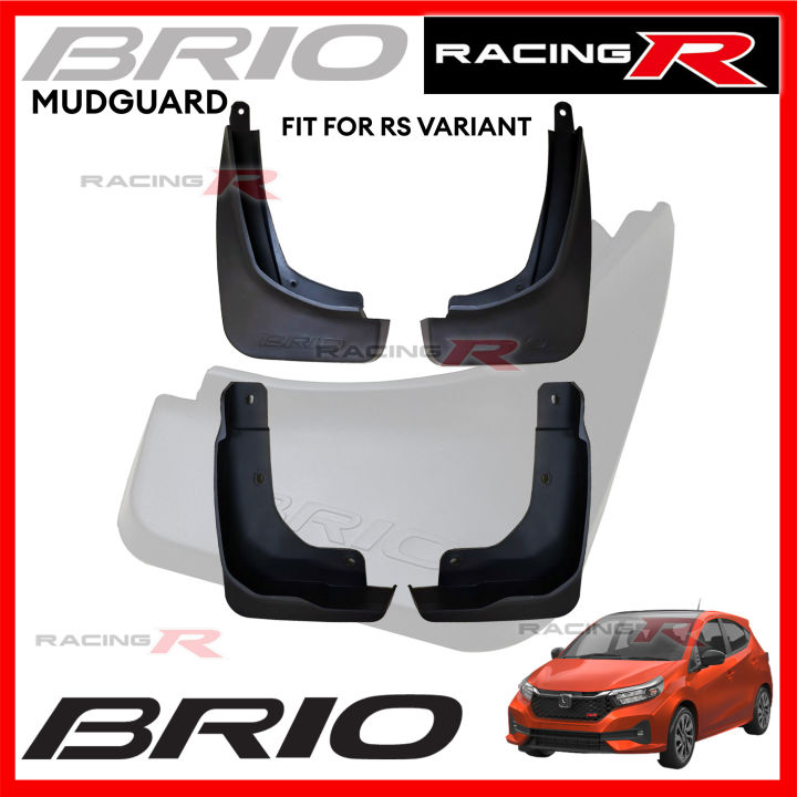 Honda Brio RS / S / V 2019 to 2024 OEM Mudguard Mud Flaps Splash Guard ...