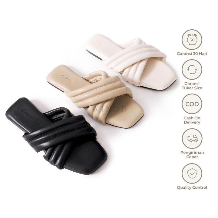 WINOD Tiara Sandal Wanita Daily Raya Lebaran | Lazada Indonesia